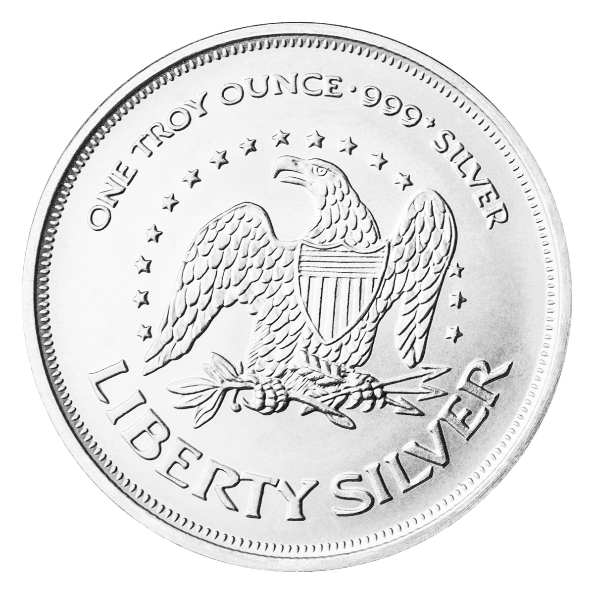 1 oz Silver Round – MF Bullion Canada
